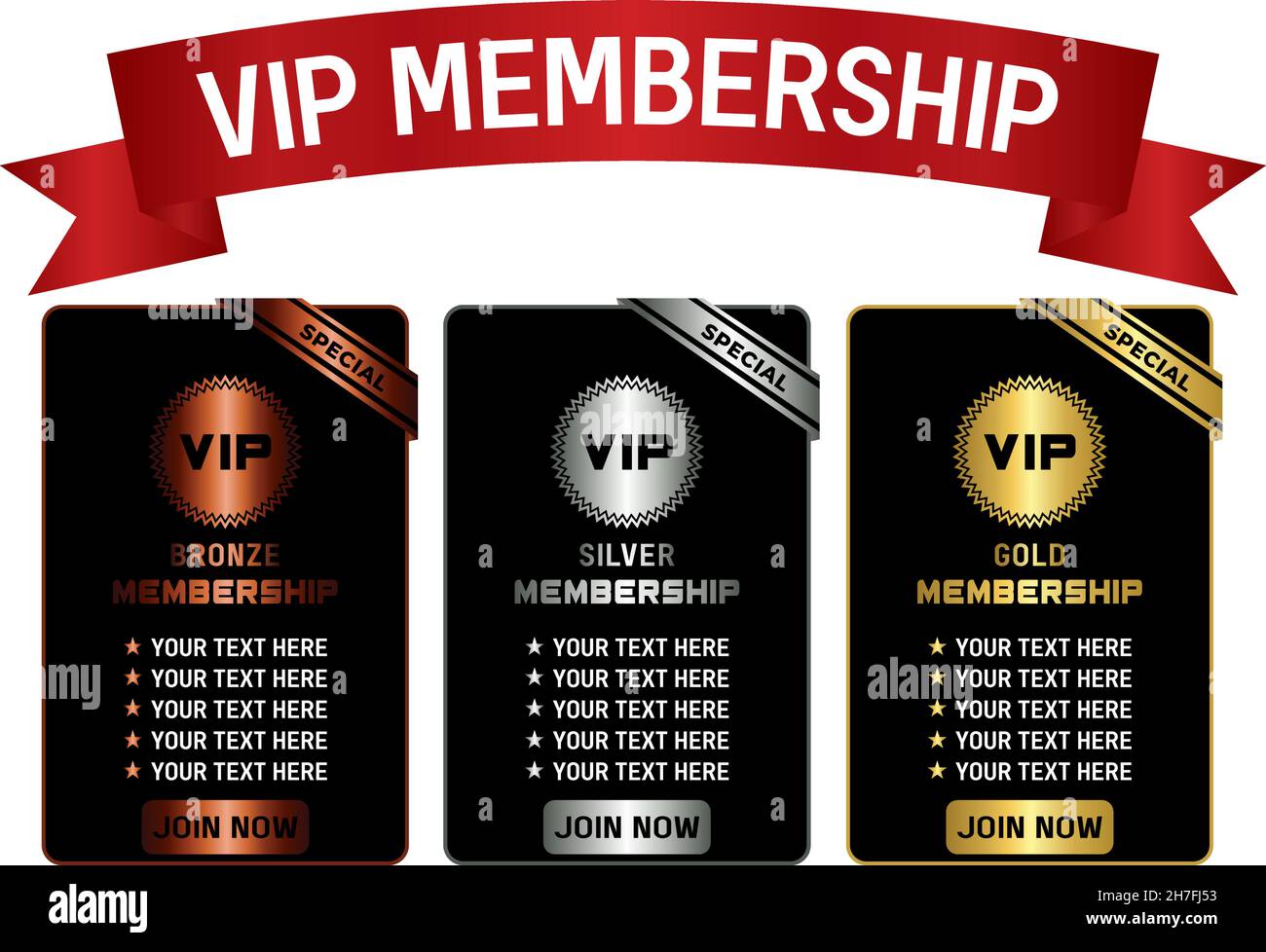 VIP membership club plates that can be used for membership plan, deals ...