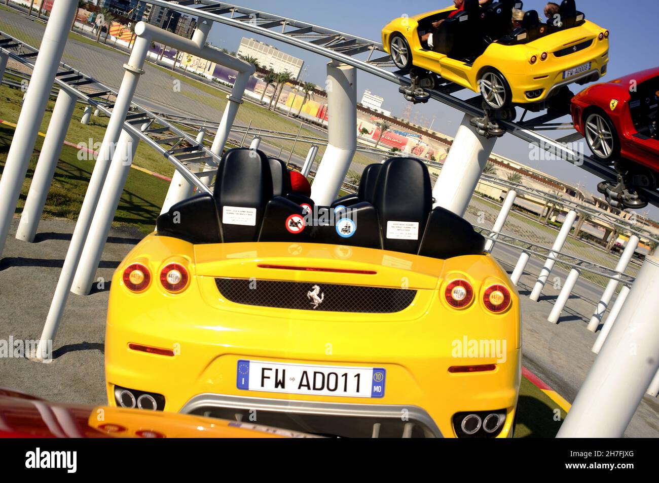 FERRARI WORLD, AMUSEMENT PARK DEDICATED TO THE FERRARI, ABU DHABI ...