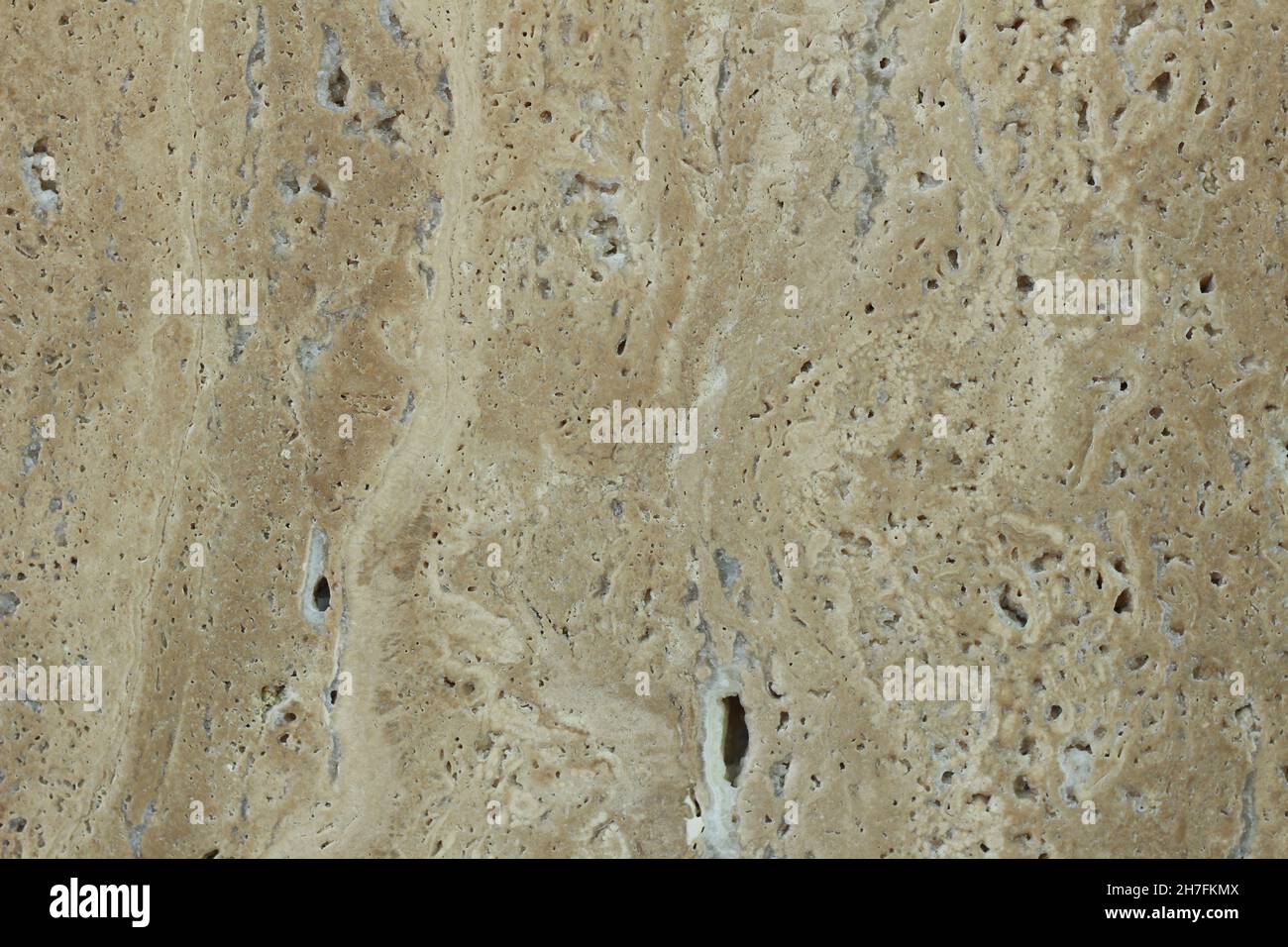 Closeup shot of a travertine stone, travertine texture Stock Photo - Alamy