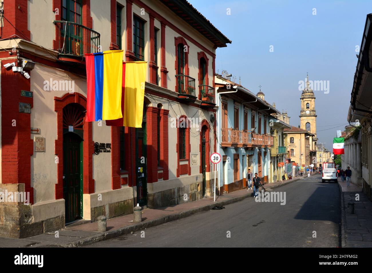 COLOMBIA. DISTRICT OF BOLIVAR. CARTAGENA DE INDIAS. MAN LIVING IN ...