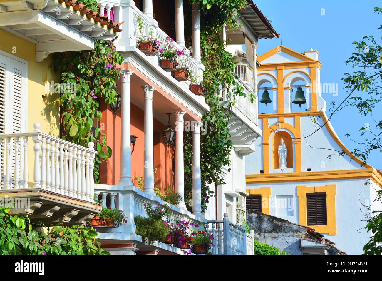 COLOMBIA. DISTRICT OF BOLIVAR. CARTAGENA DE INDIAS. MAN LIVING IN ...