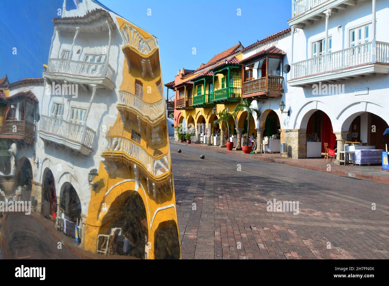 COLOMBIA. DISTRICT OF BOLIVAR. CARTAGENA DE INDIAS. MAN LIVING IN ...