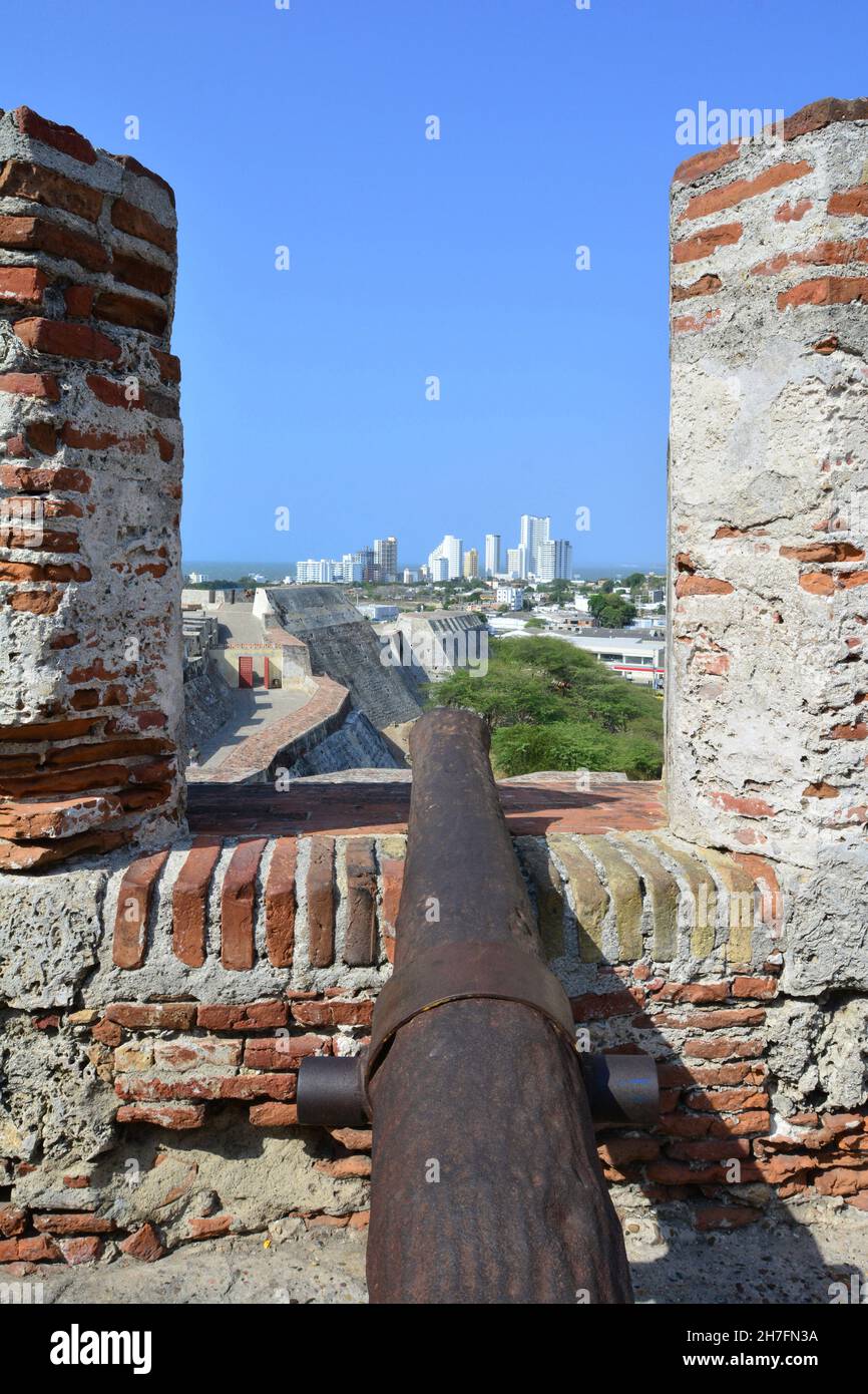 COLOMBIA. DISTRICT OF BOLIVAR. CARTAGENA DE INDIAS. MAN LIVING IN ...