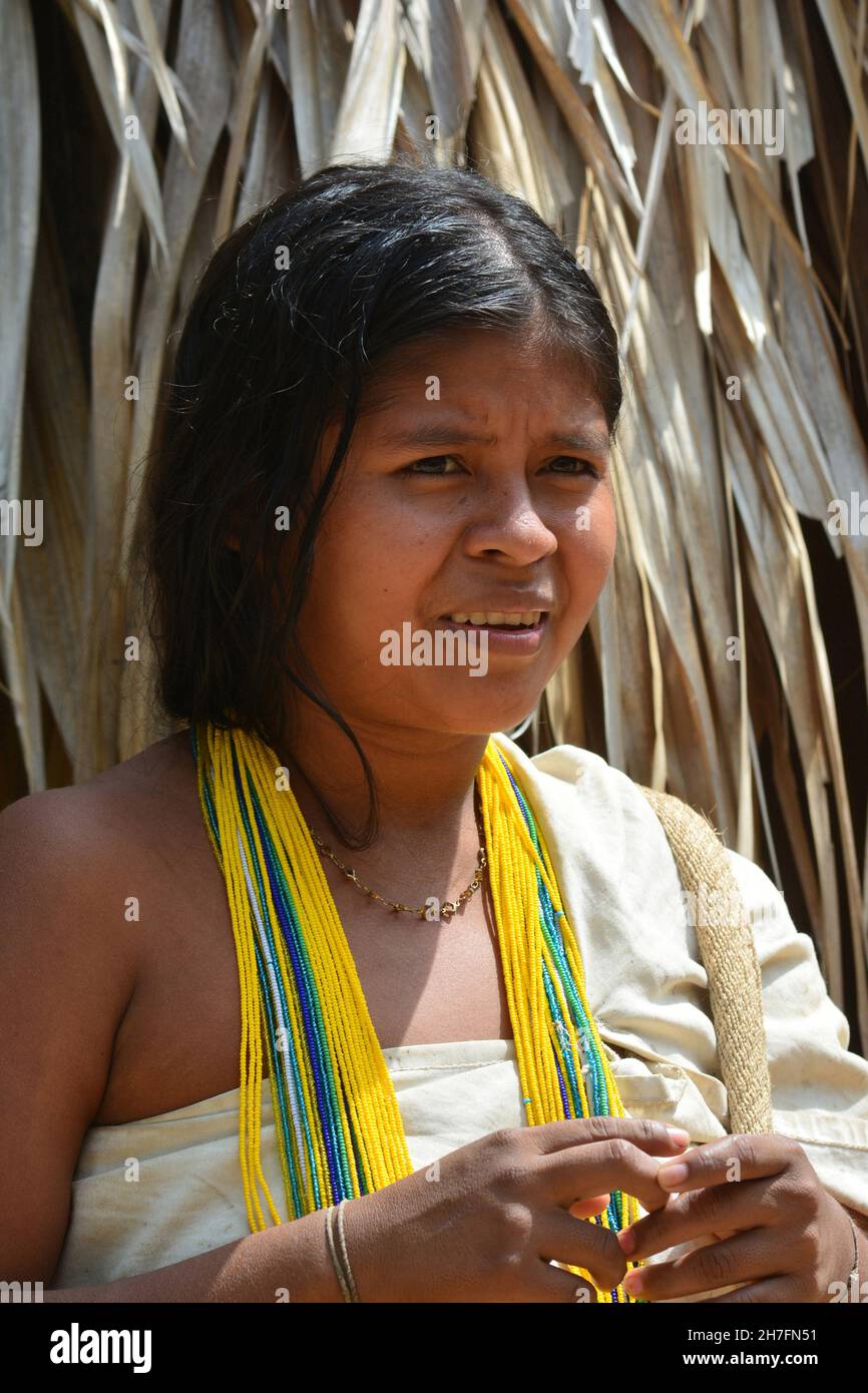 Indian woman colombia hi-res stock photography and images - Alamy