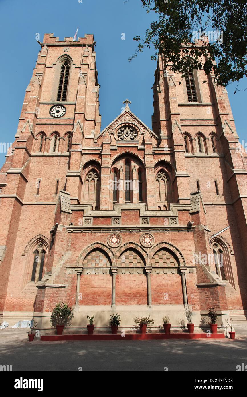 The vintage church in Lahore, Punjab province, Pakistan Stock Photo - Alamy