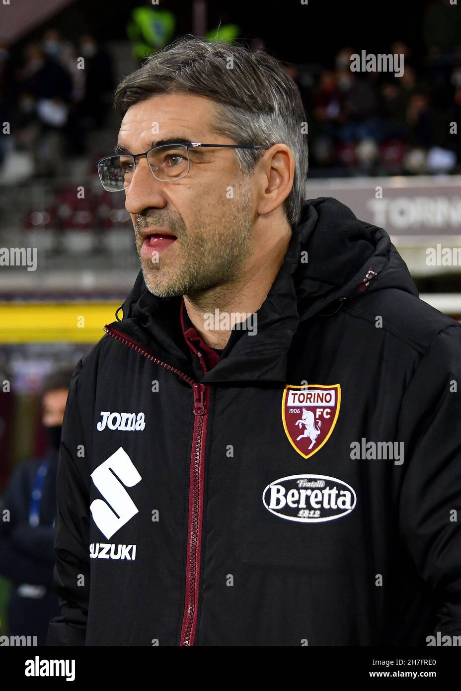 Ivan Juric head coach of Torino FC during the Serie A 2021/22 match ...
