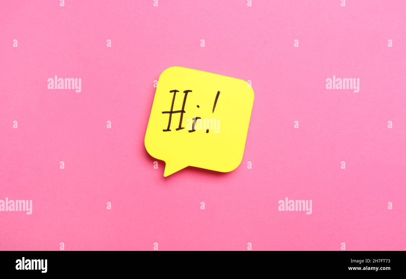 Lesson note hi hi-res stock photography and images - Alamy