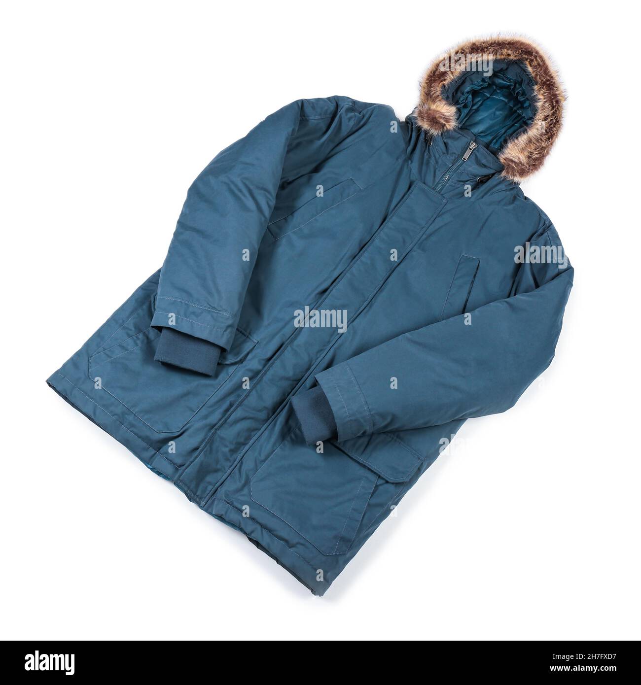 Parka jacket background Cut Out Stock Images & Pictures - Alamy