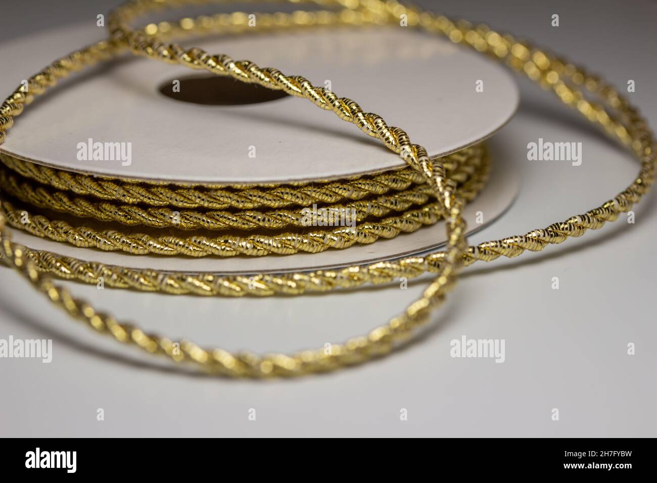 Macro abstract texture background of sparkling gold color Christmas ...