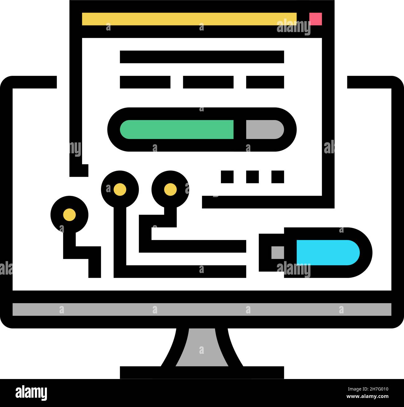 Embedded system icon hi-res stock photography and images - Alamy