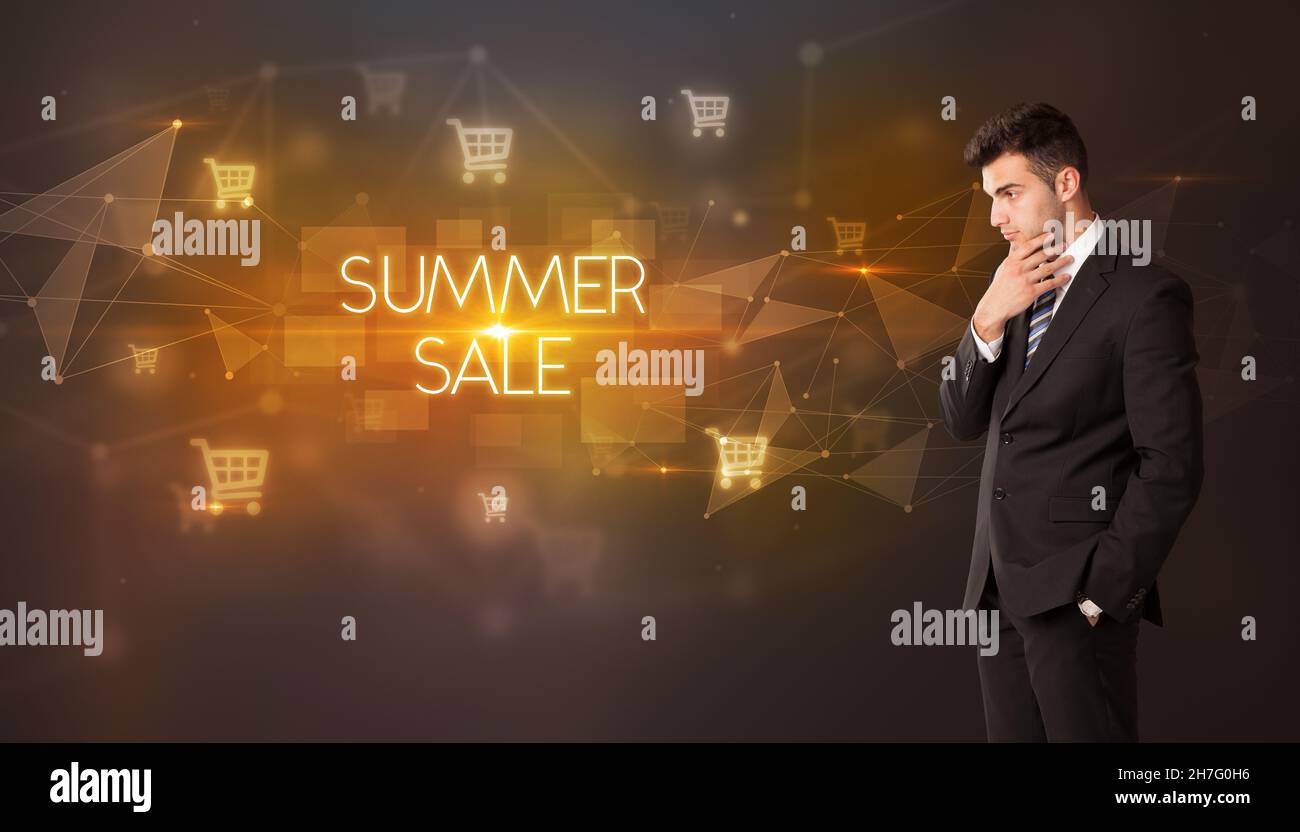 Businessman considering future hi-res stock photography and images - Alamy