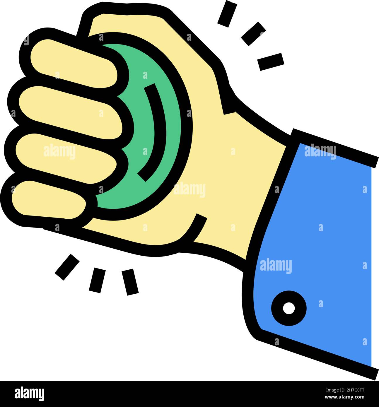 stress balls color icon vector illustration Stock Vector Image & Art ...