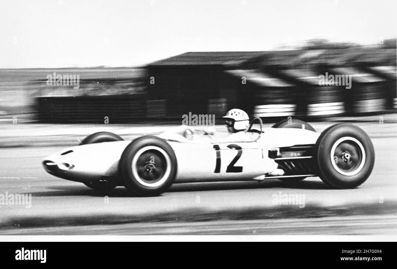 Innes Ireland Lotus F1 in the International Trophy Silverstone 11th May ...