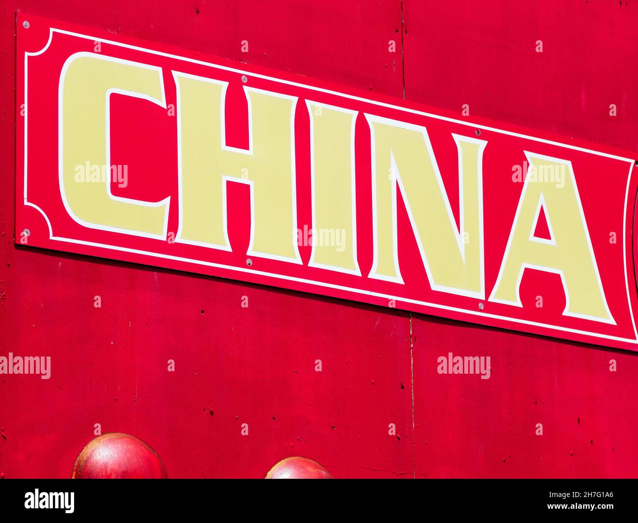 AUCKLAND, NEW ZEALAND - Nov 21, 2021: View of China Town shopping ...