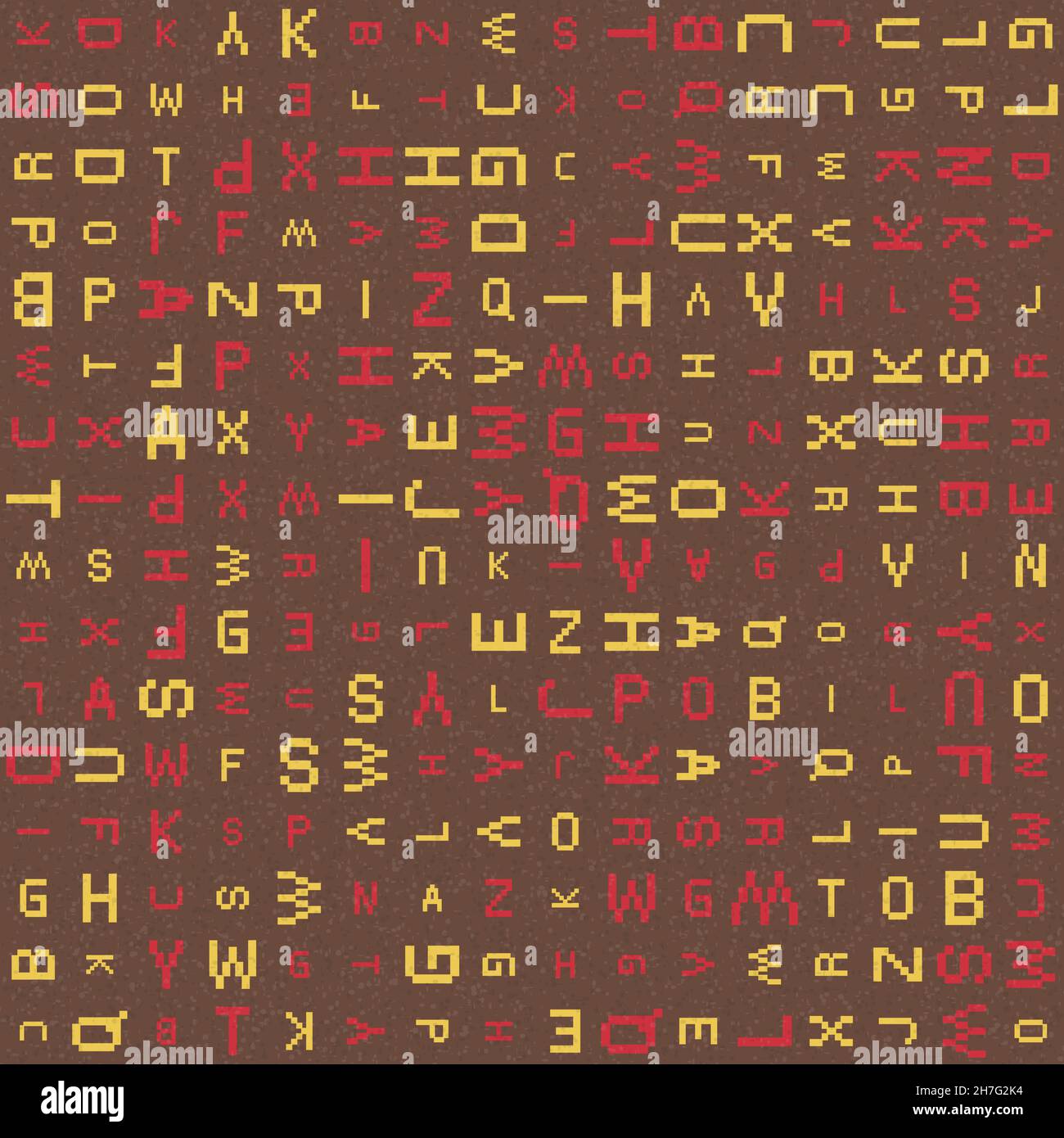 Abstract Geometrical generative computational art illustration Stock ...