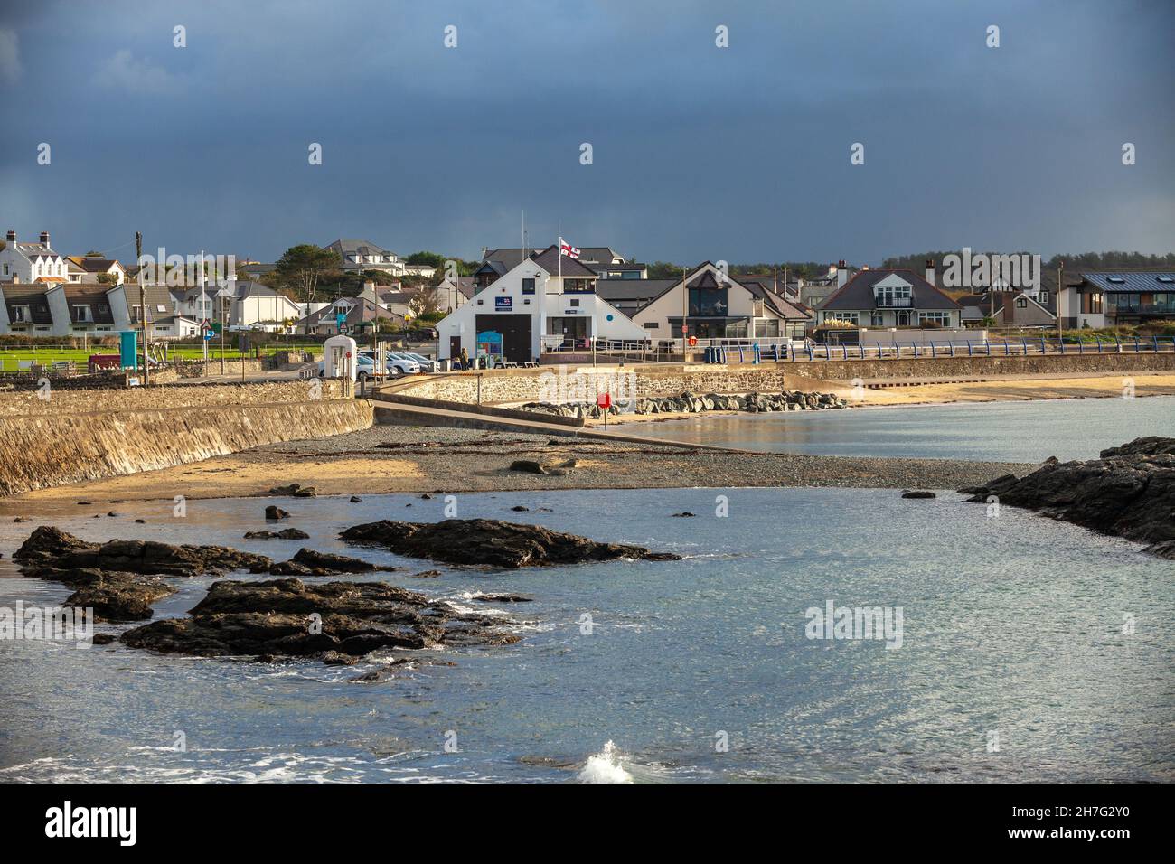 Trearddur Bay, Holy Island, Anglesey, Wales Stock Photo - Alamy