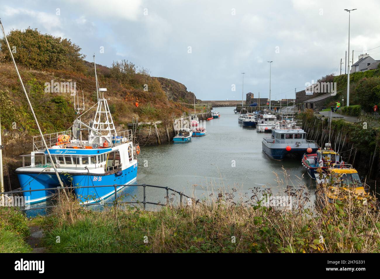 Amlwch port amlwch anglesey north wales uk hi-res stock photography and ...