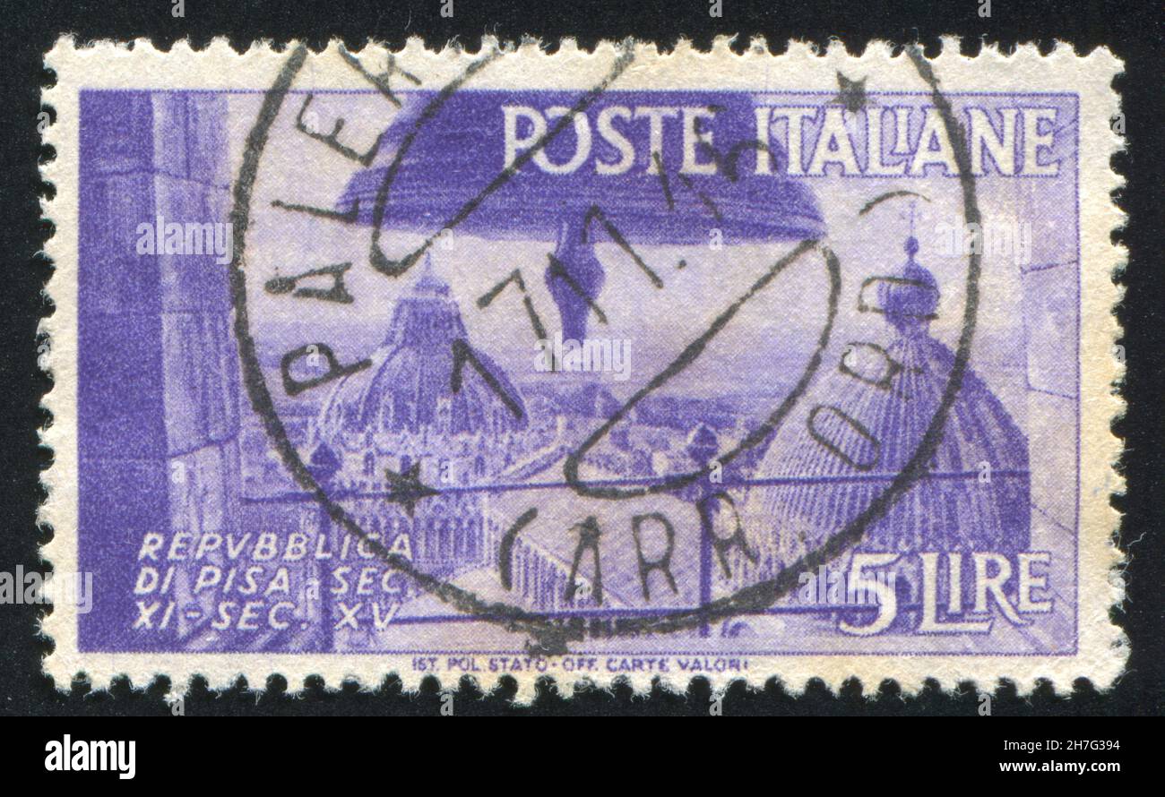 Pisa stamp hi-res stock photography and images - Alamy