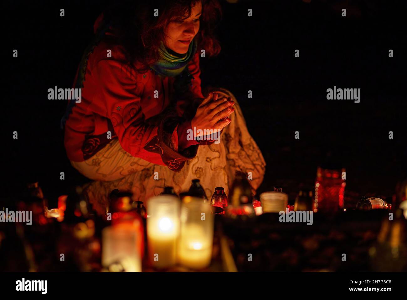 All saints day catholic service hi-res stock photography and images - Alamy