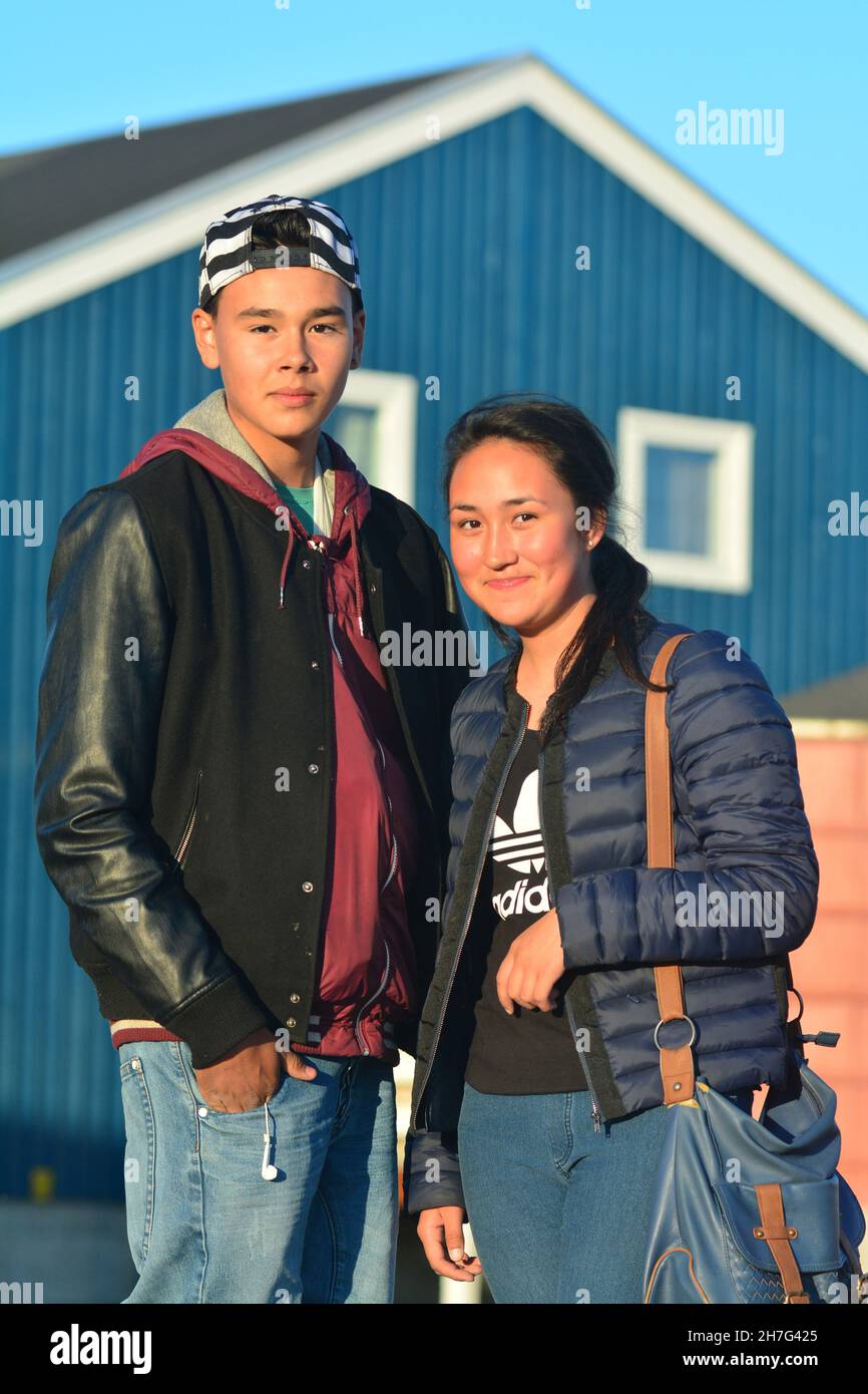 Inuit people denmark hi-res stock photography and images - Alamy