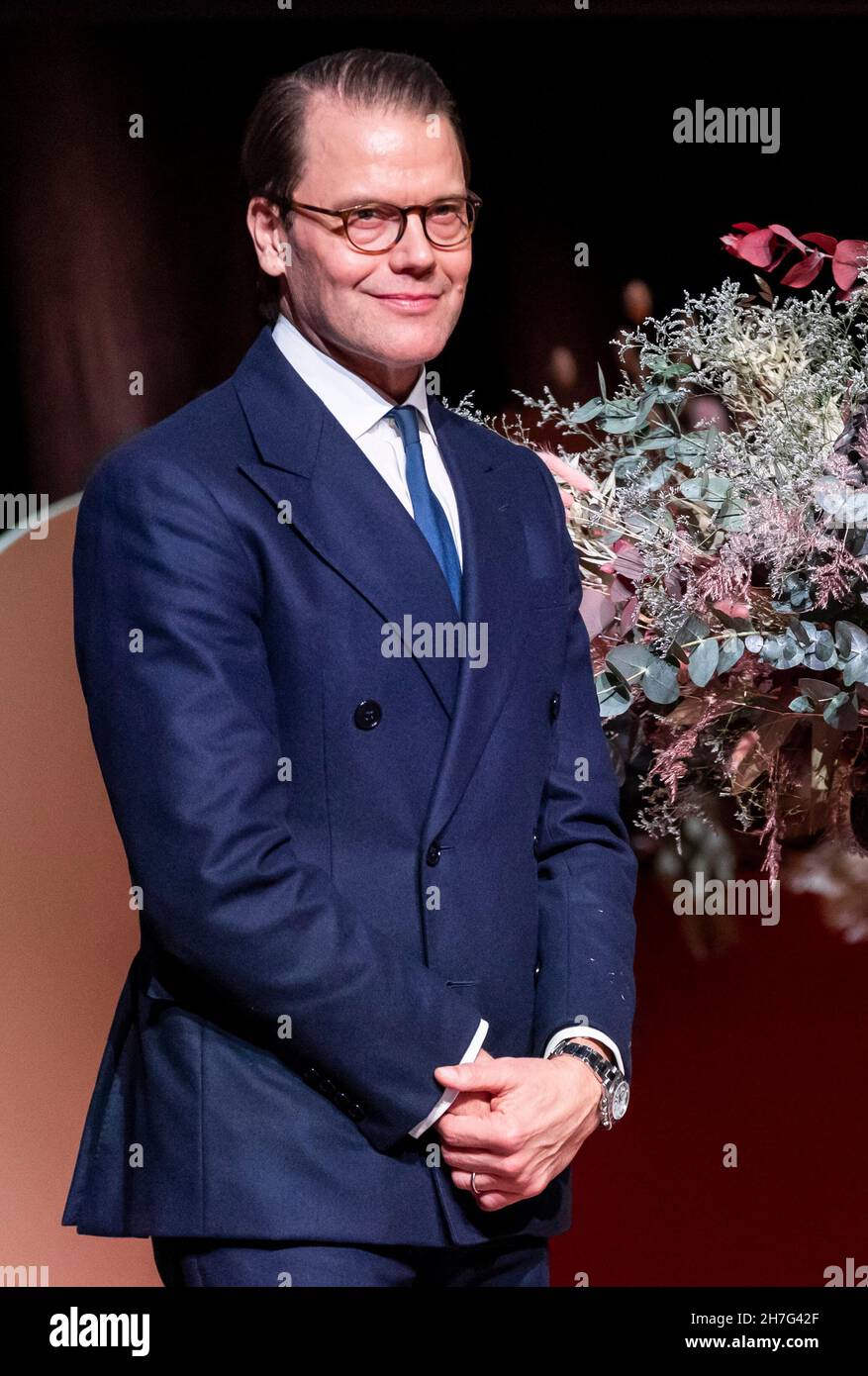 Prince Daniel at Samhall awards in Stockholm, Sweden on November 22 ...