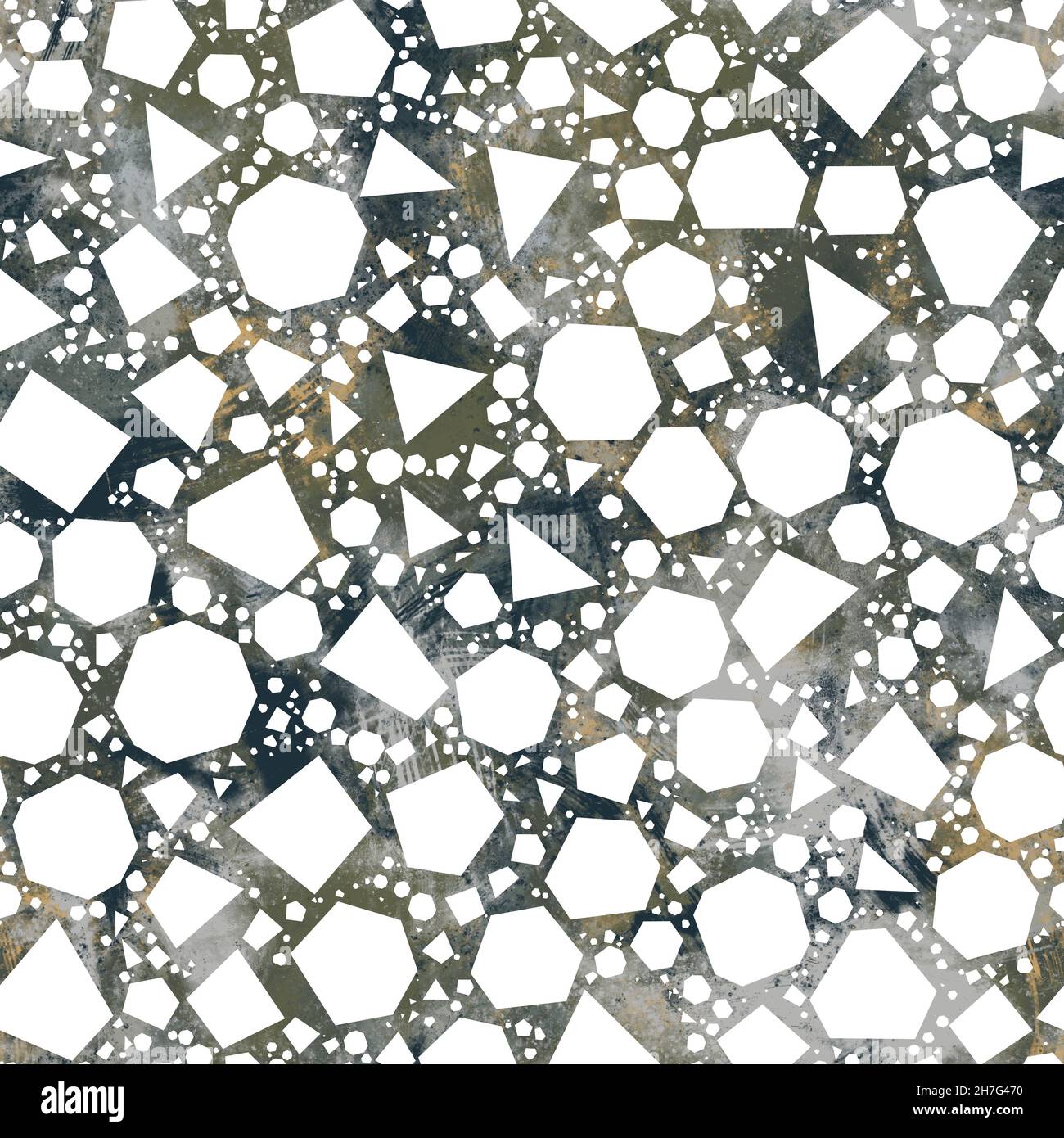 Seamless neutral and white grungy classic abstract surface pattern ...