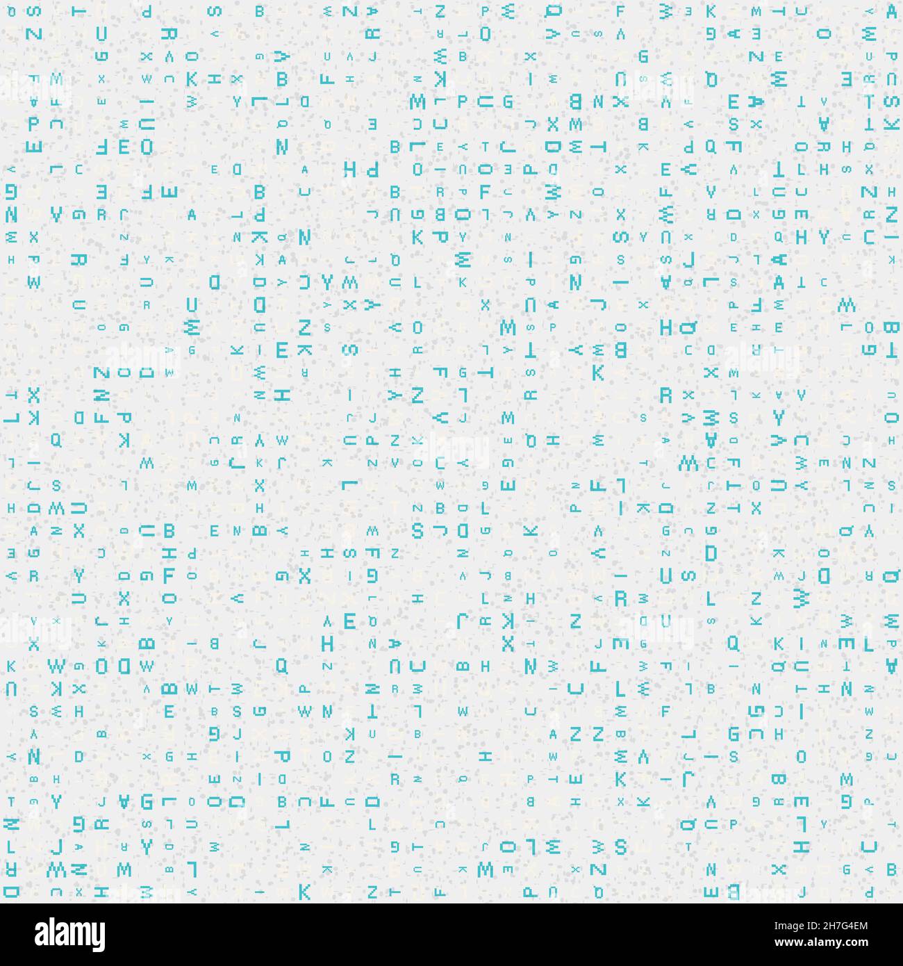 Abstract Geometrical generative computational art illustration Stock ...