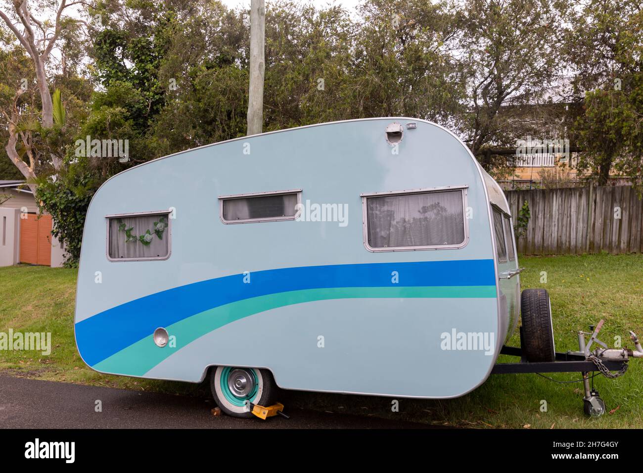 Vintage Caravan High Resolution Stock Photography and Images - Alamy