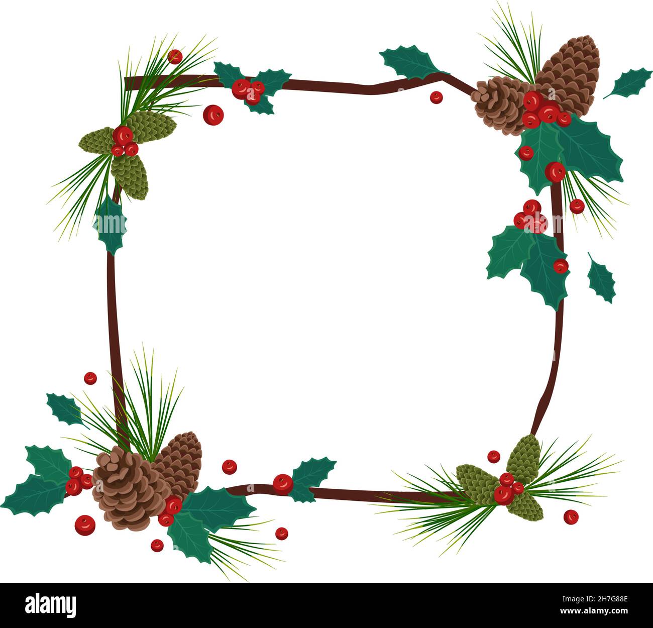 Holly square hi-res stock photography and images - Alamy