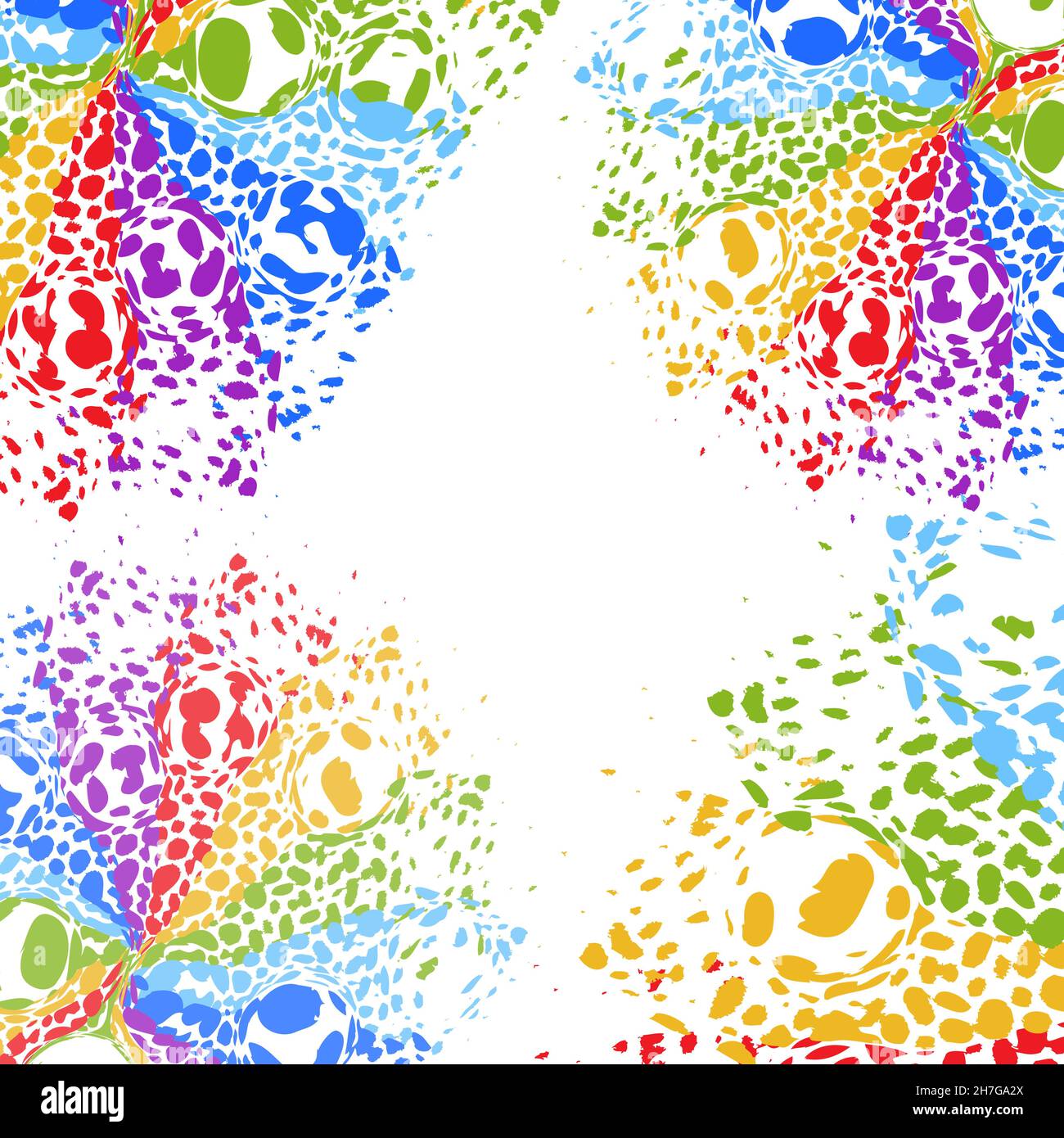 The background of multi-colored blots . Vector illustration Stock ...