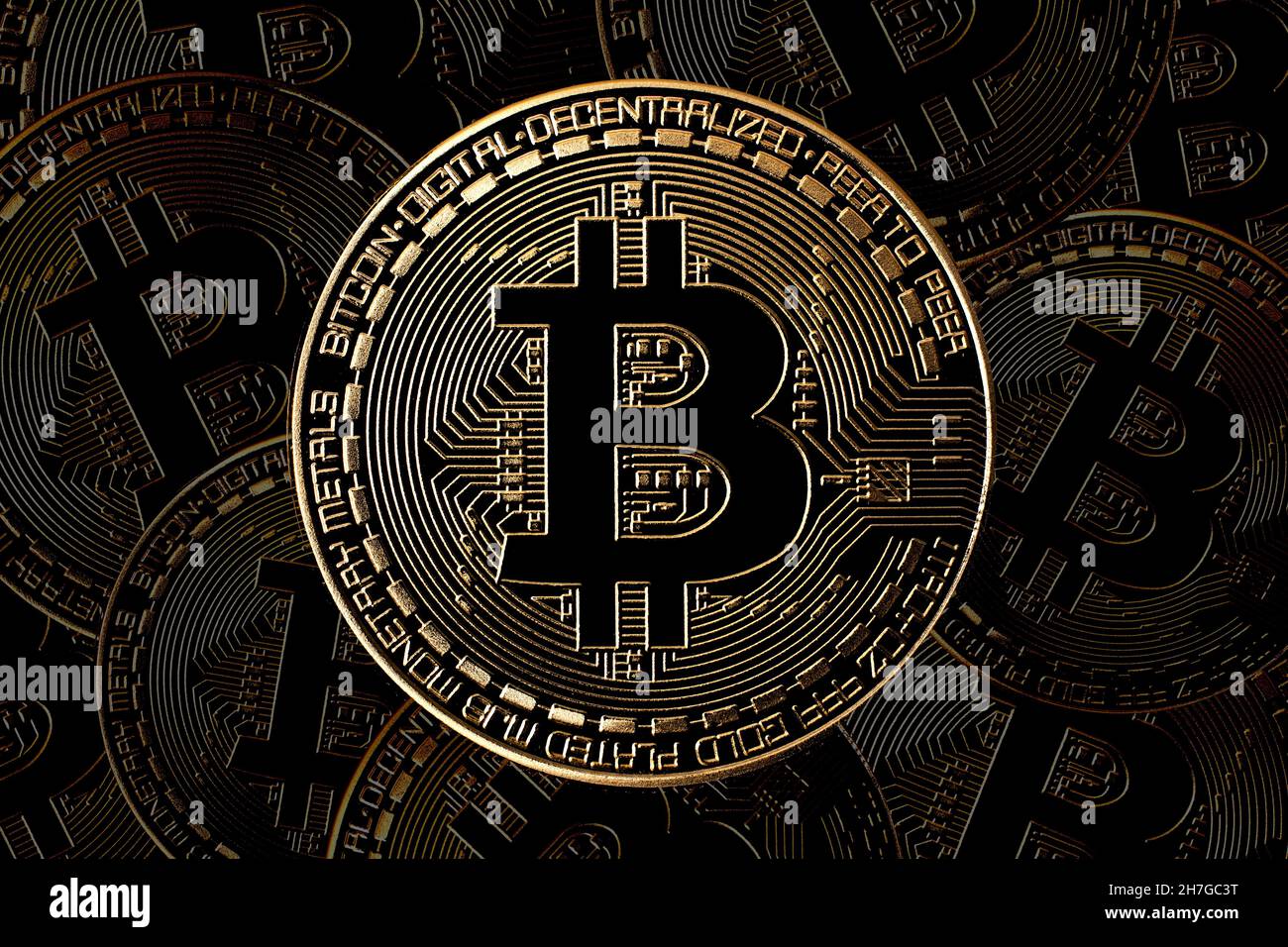 Bitcoin background hi-res stock photography and images - Alamy