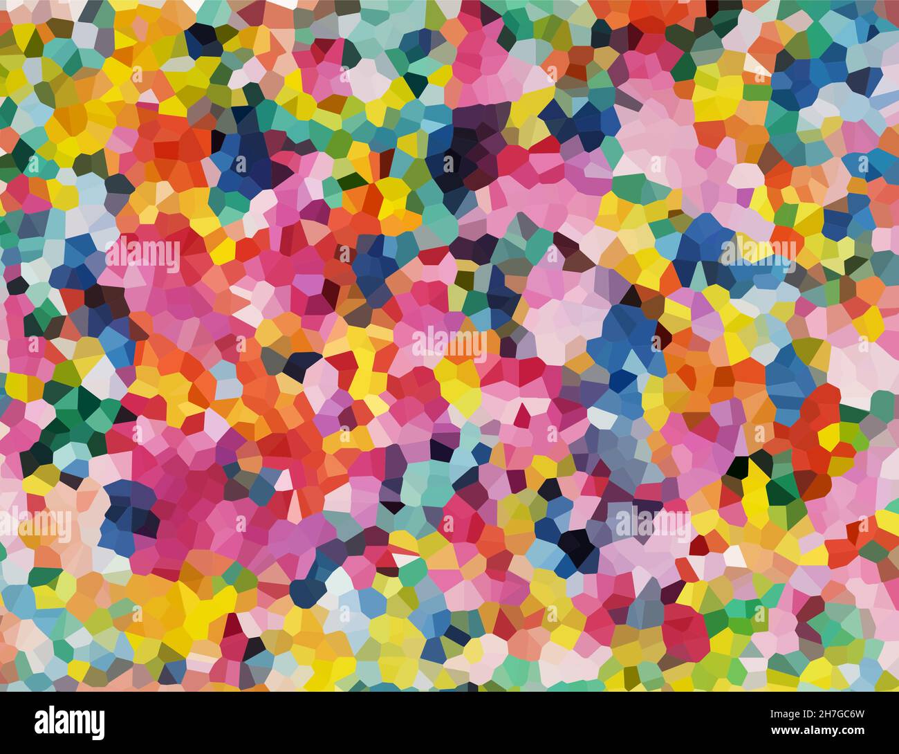 Multicolored background of rainbow spots. Vector illustration Stock ...