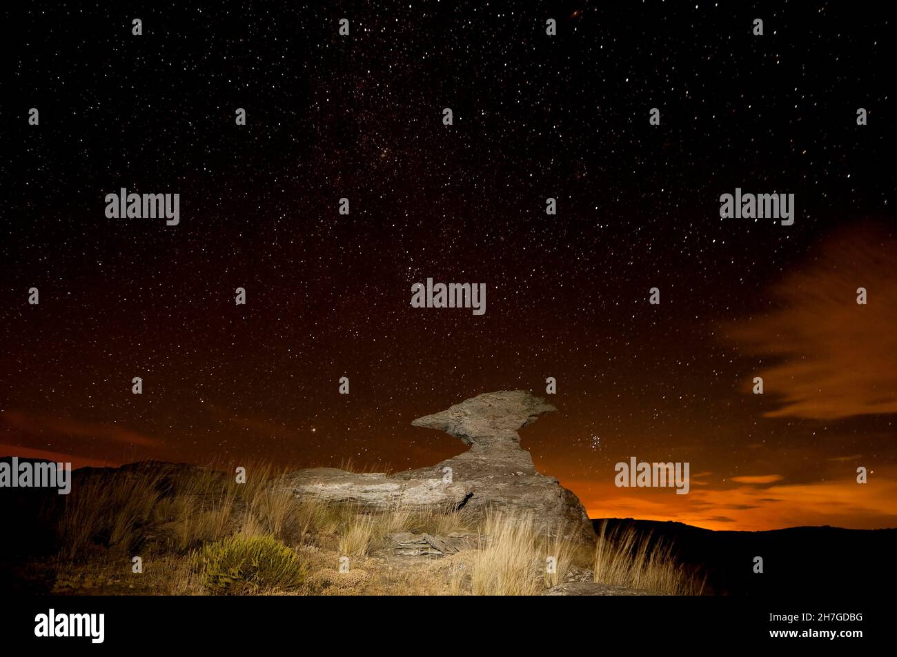 Utah night sky rock hi-res stock photography and images - Alamy