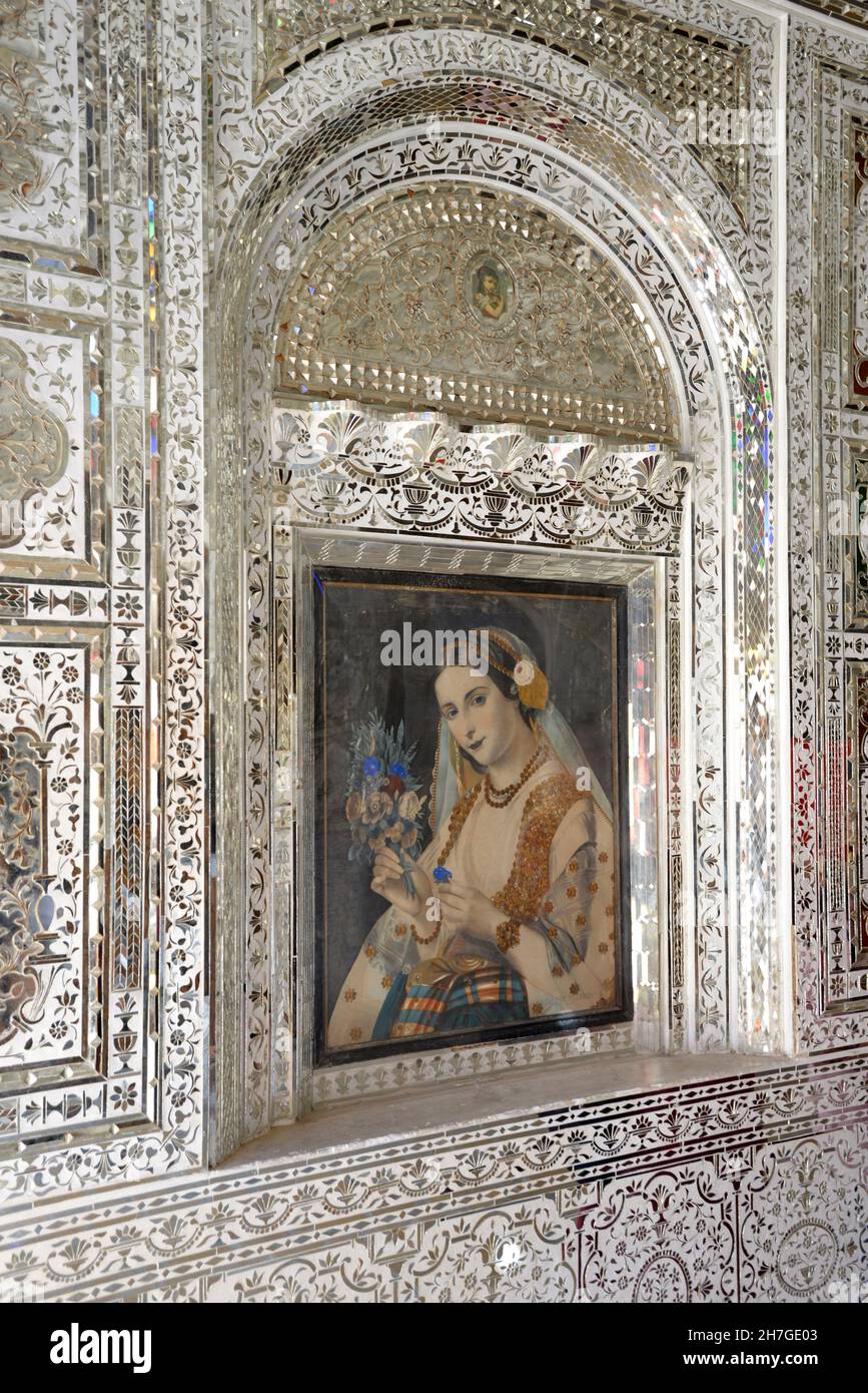 IRAN. SHIRAZ.THE QAVAM HOUSE, BUILT BETWEEN 1879 AND 1886, KNOWN FOR ...