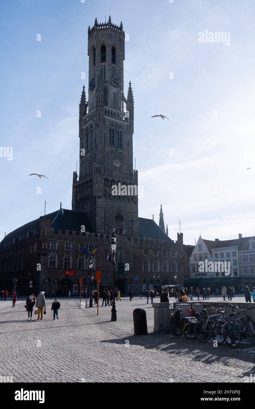 Belgium, Flanders, Brugge the 2020-06-28. Illustration of the Belgian ...