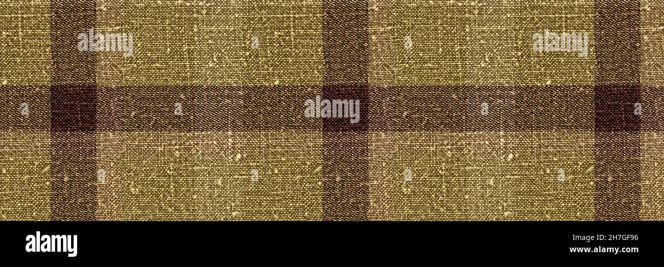 Classic winter tartan plaid seamless edging border. Modern gingham ...
