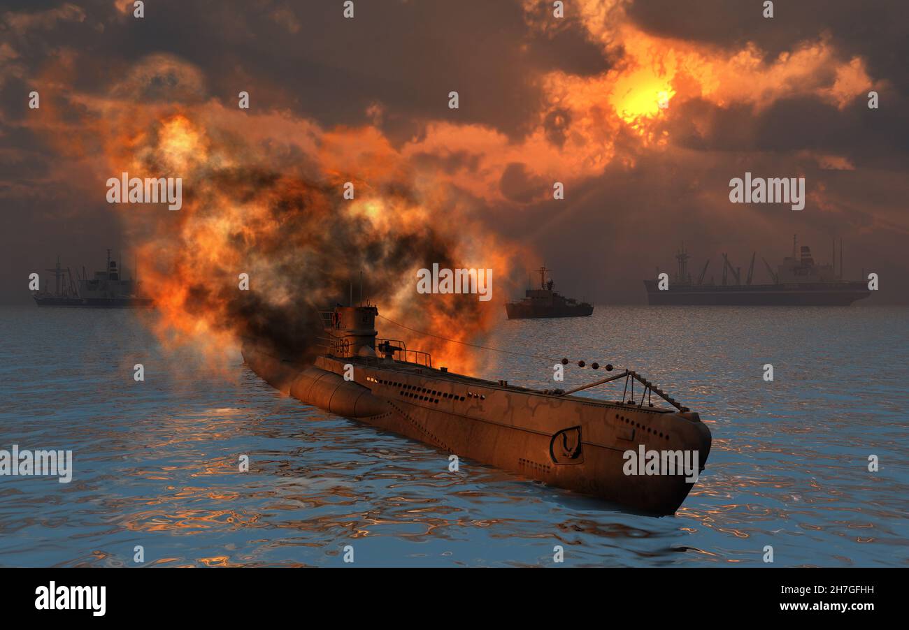 Military u boat historical hi-res stock photography and images - Alamy
