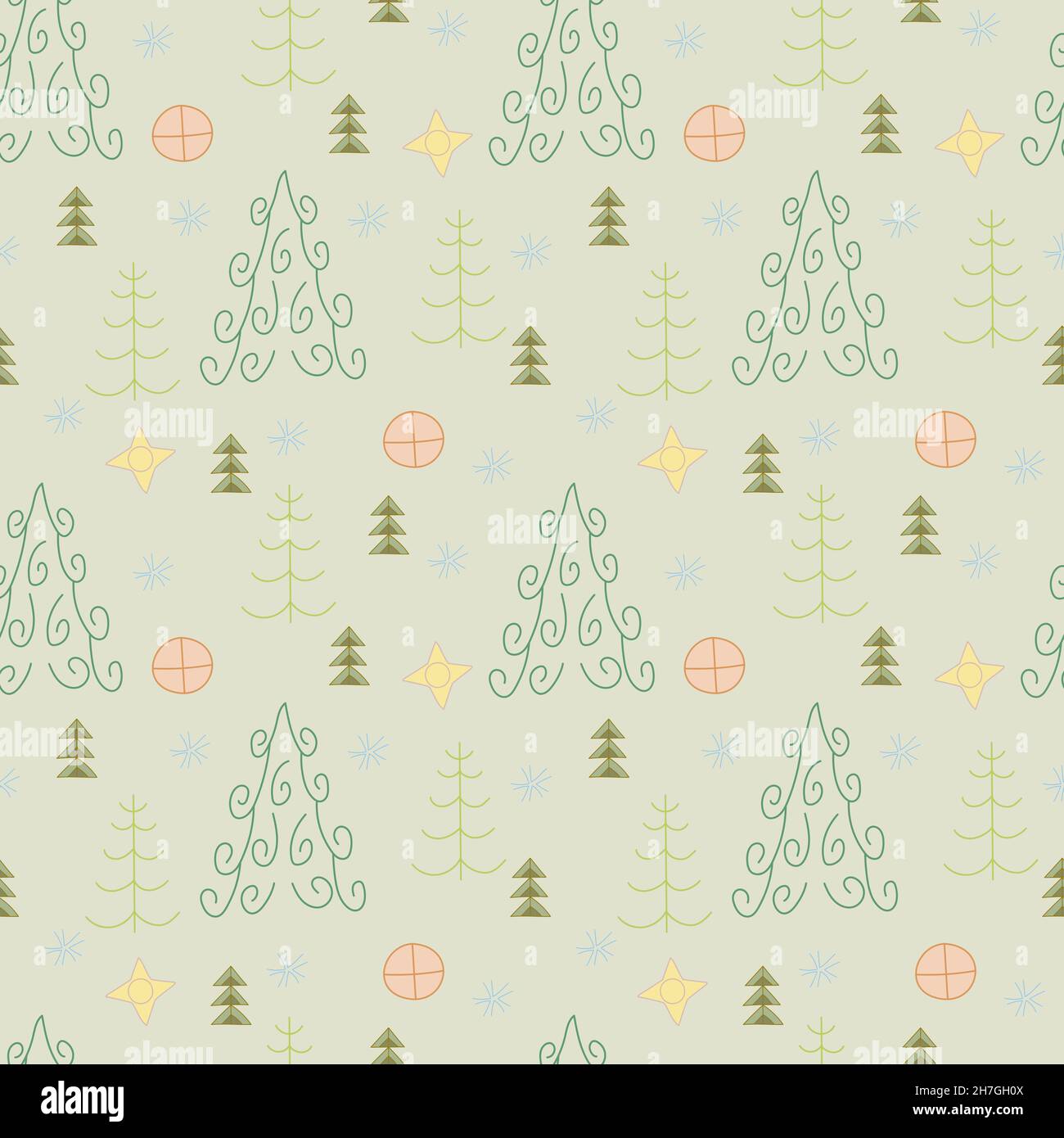 Pastel trees Stock Vector Images - Alamy