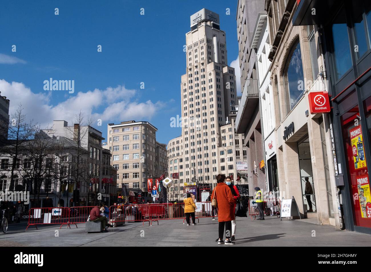 Belgium, Flanders, Antwerp the 2021-03-26. Illustration of the Belgian ...