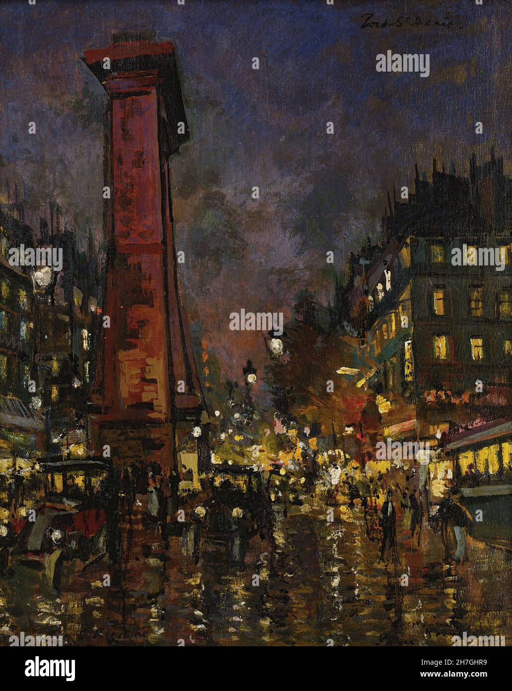 Constantin Korovin - Port St. Denis Stock Photo - Alamy