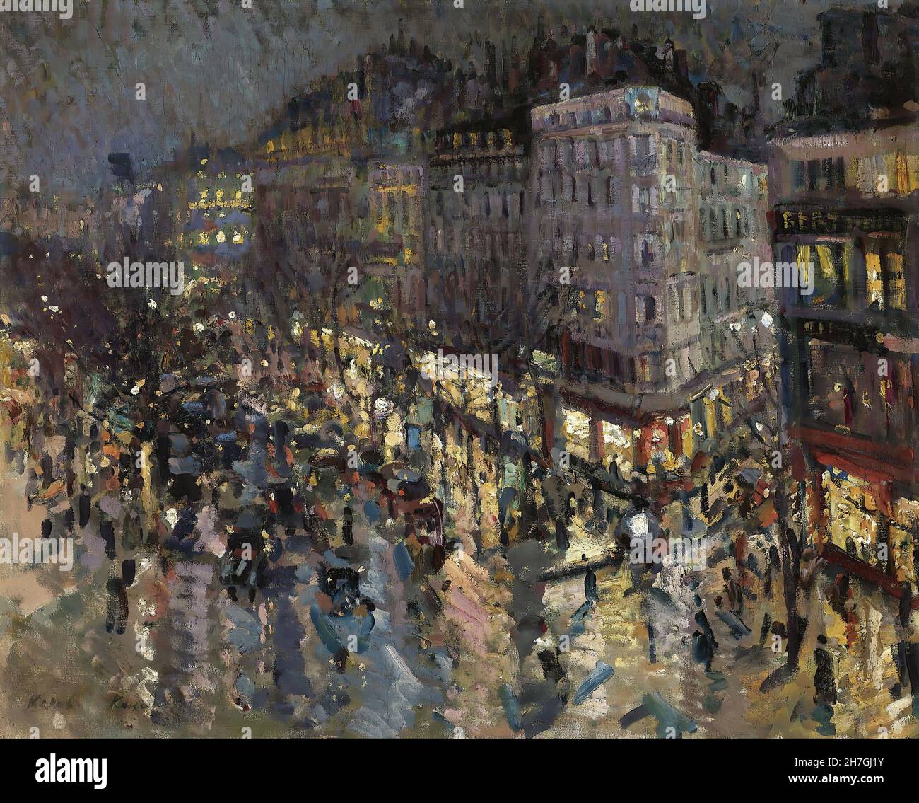 Constantin Korovin - The Boulevard of Capucines Stock Photo - Alamy