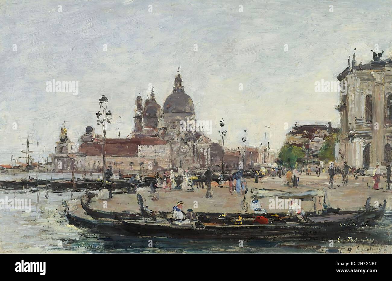 Boudin eugene venice hi-res stock photography and images - Alamy