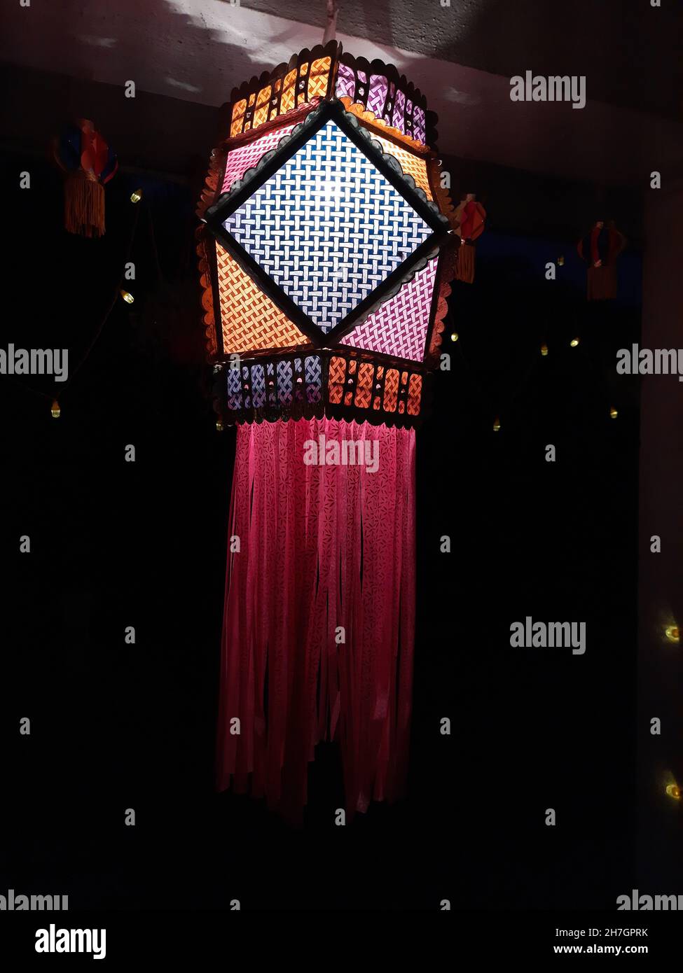 Diwali Festival Lantern, Aakash Kandil Stock Photo - Alamy