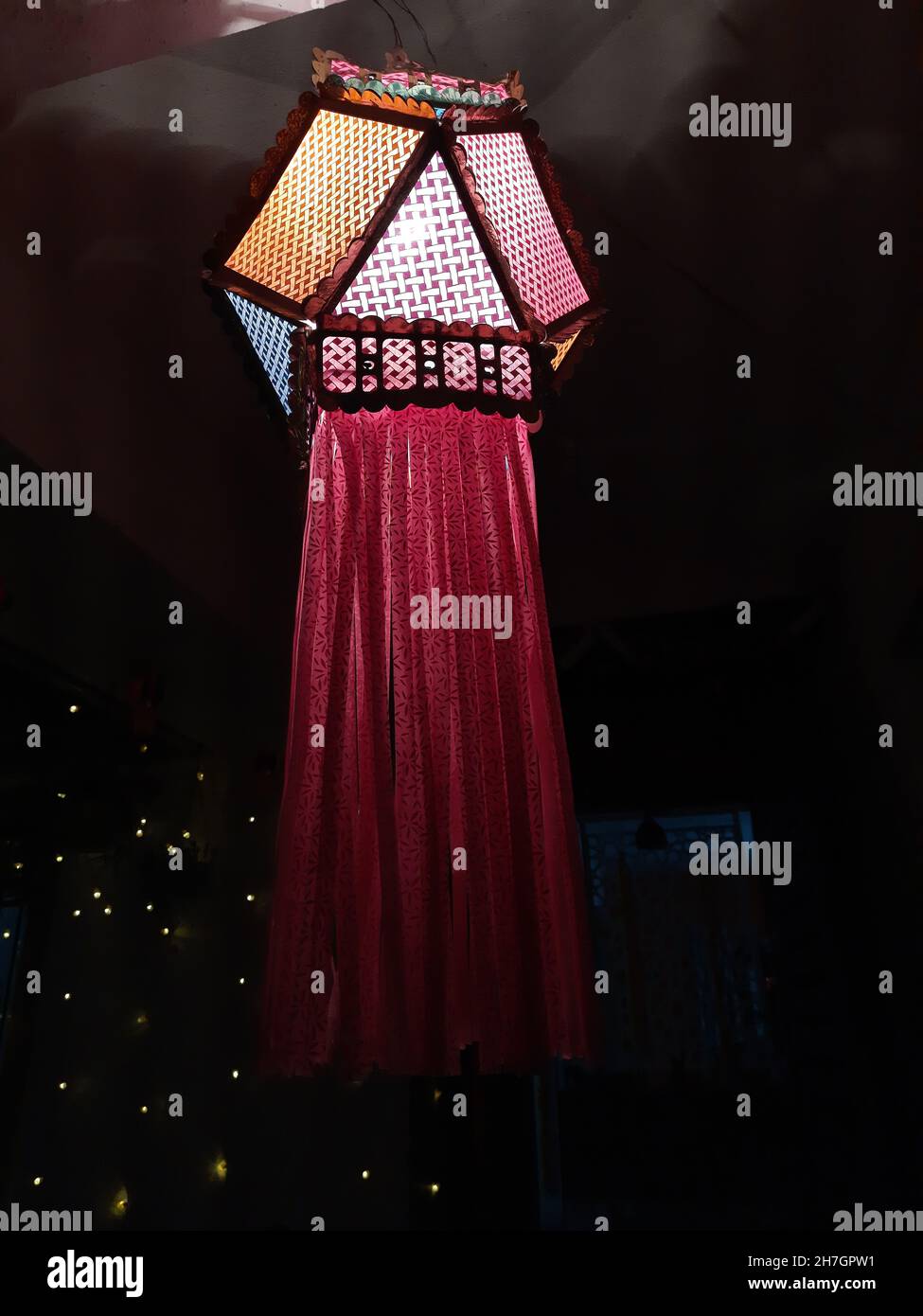 Diwali Festival Lantern, Aakash Kandil Stock Photo - Alamy