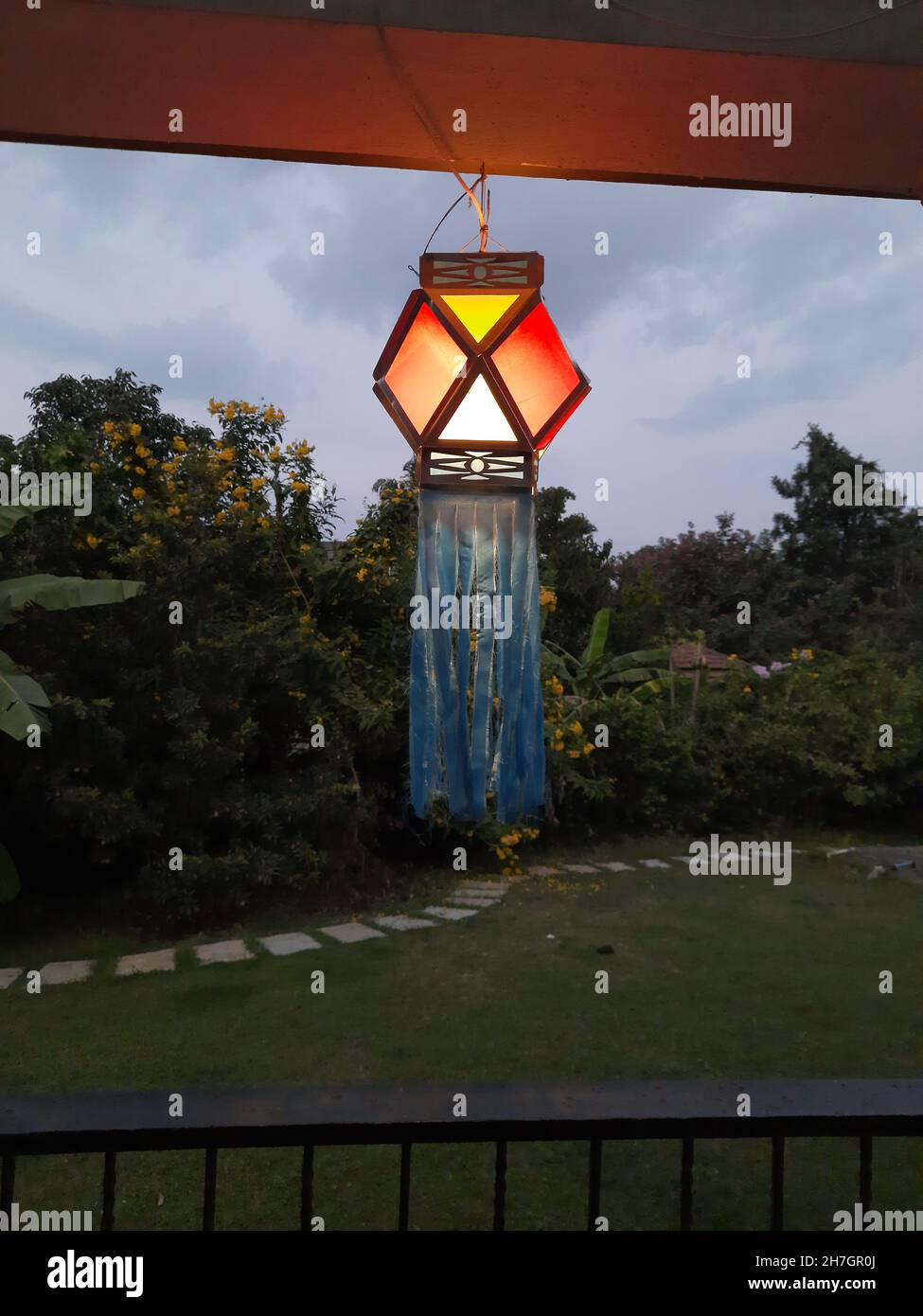 Diwali Festival Lantern, Aakash Kandil Stock Photo - Alamy