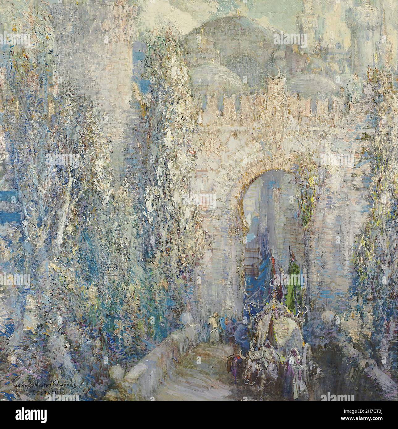George Wharton Edwards - Gates of Conqueror - Constantinople - 1932 ...