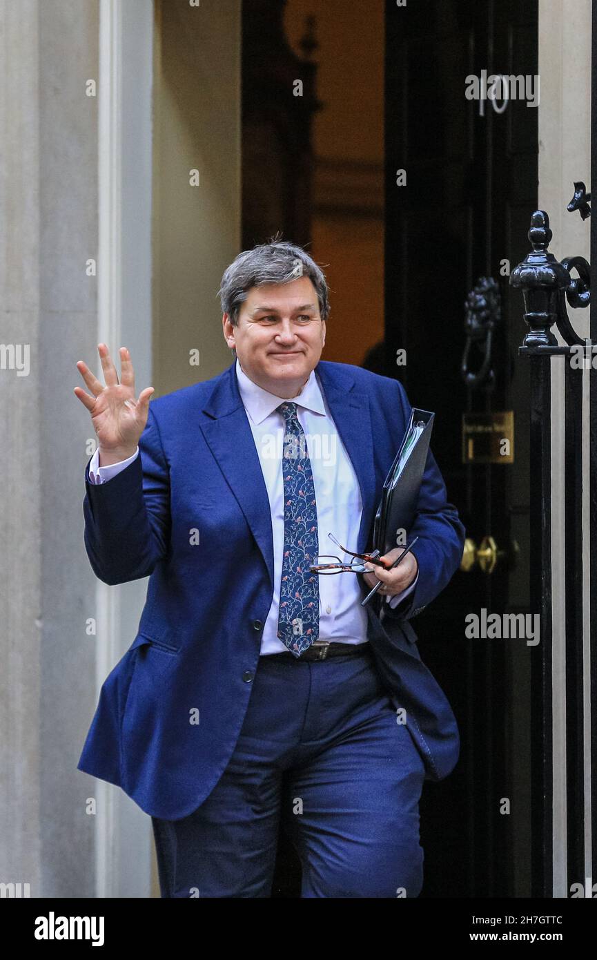 Downing Street, London, UK. 23rd Nov, 2021. Kit Malthouse, MP, Minister ...