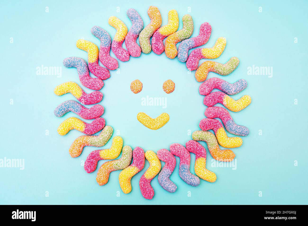 Sour worms hi-res stock photography and images - Alamy