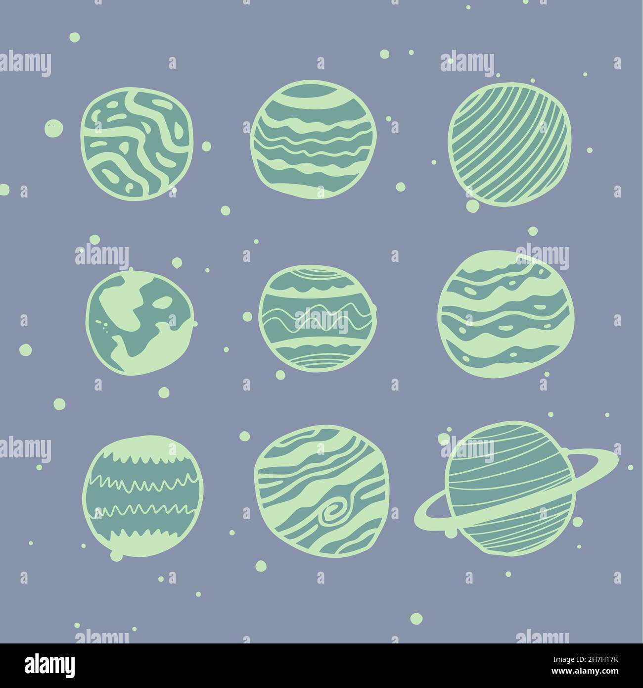 The nine planets hi-res stock photography and images - Alamy