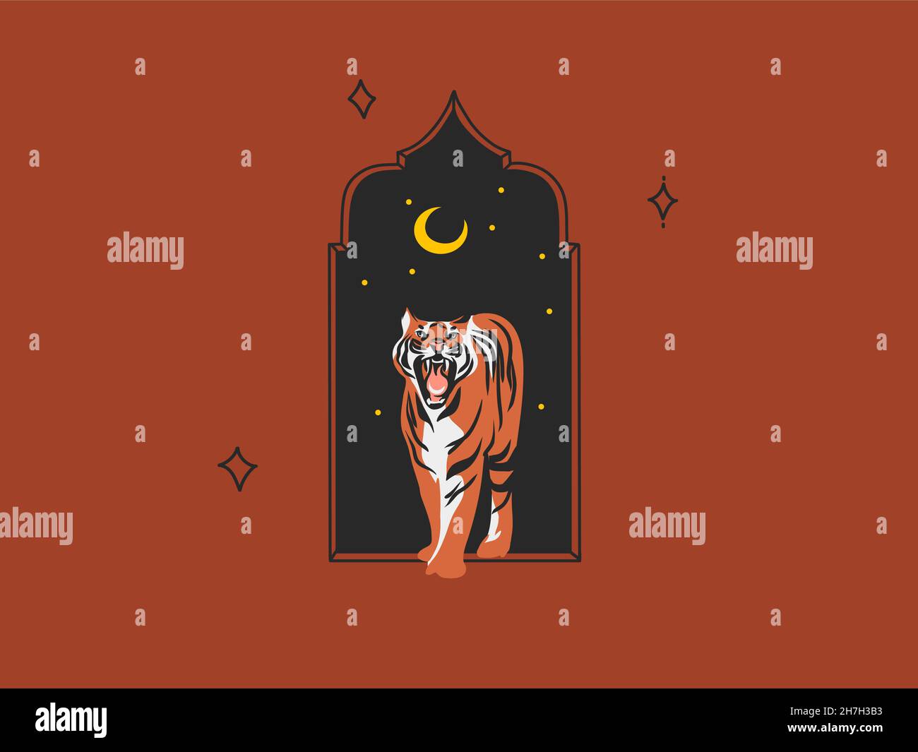 Hand drawn vector abstract stock graphic cartoon illustration with ...